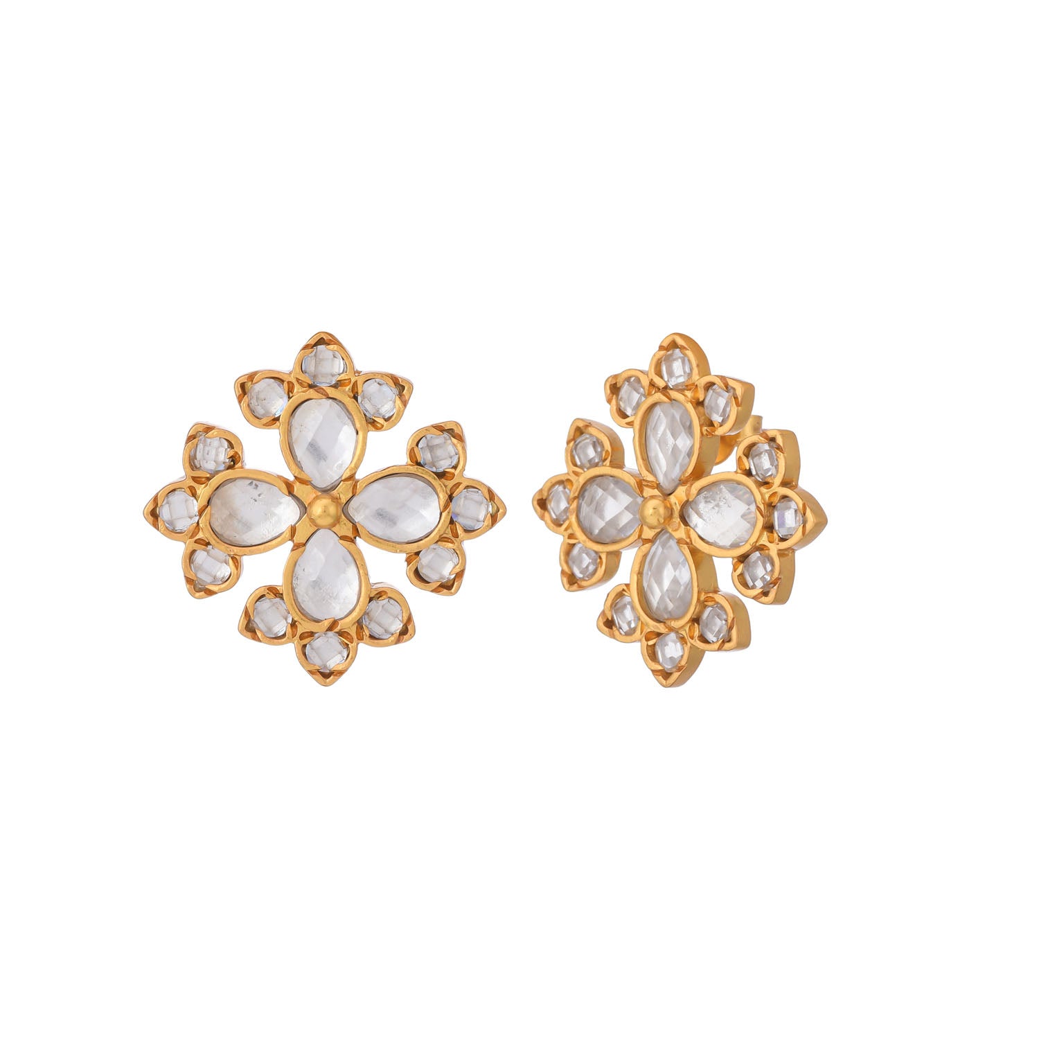 Noor Ear Studs Gold
